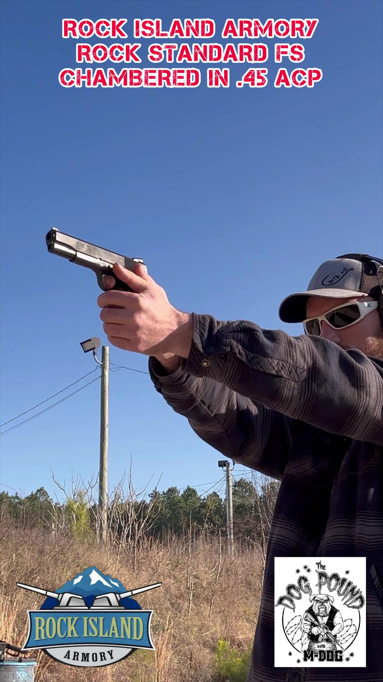 ROCK ISLAND ARMORY ROCK STANDARD FS 1911 SHORT! - One News Page VIDEO