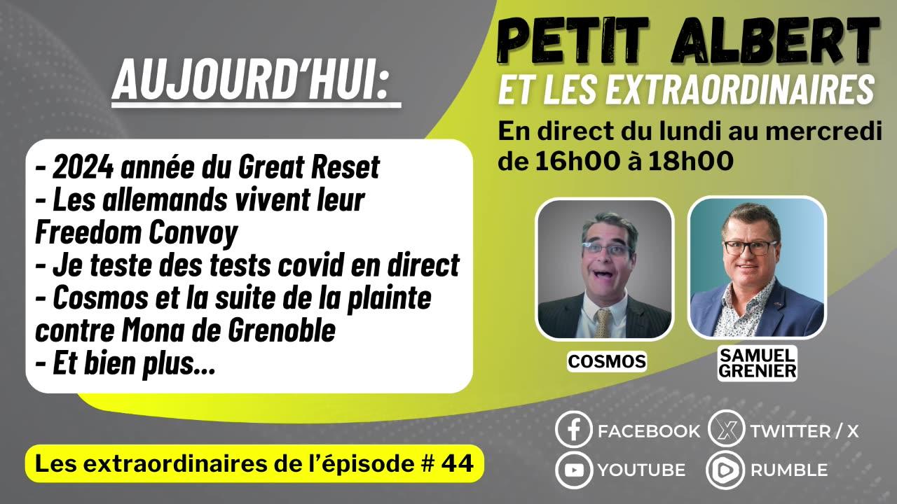 Petit Albert et les extraordinaires Épisode #44 - One News Page VIDEO