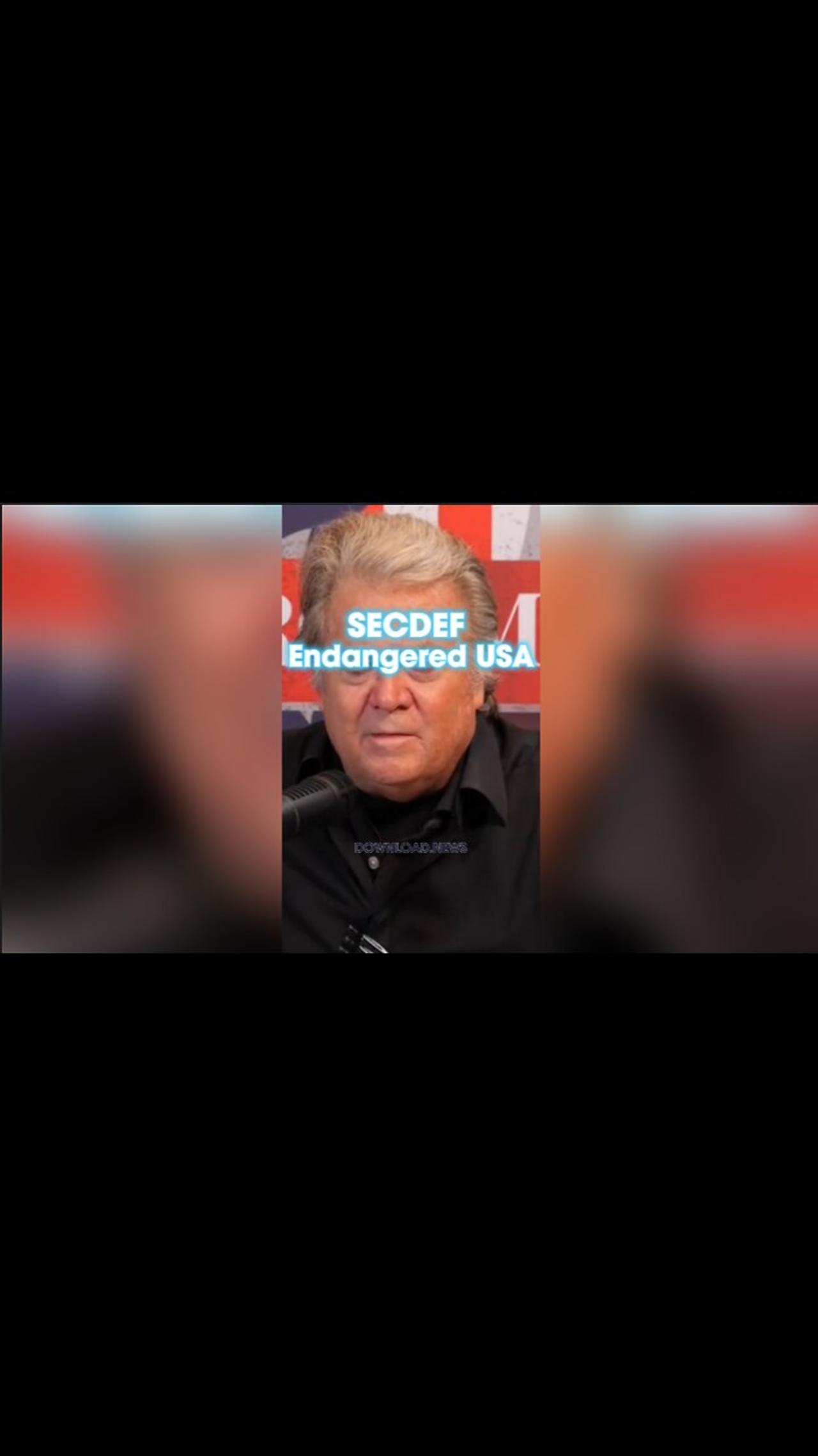 Steve Bannon & Jack Posobiec: SECDEF Austin - One News Page VIDEO