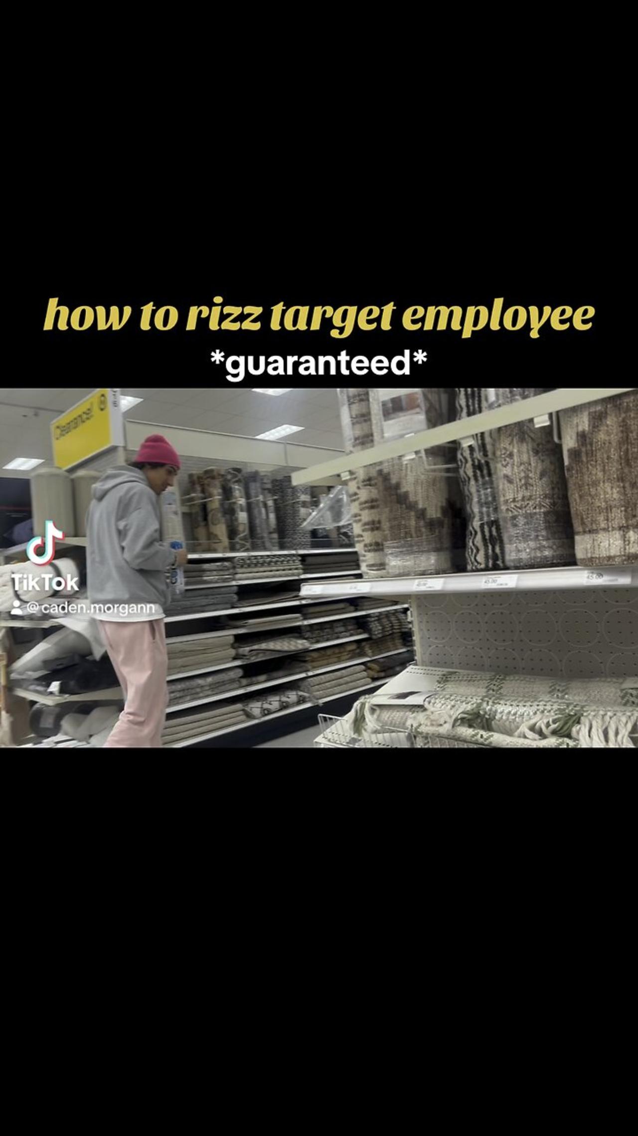 rizzing up target employee - One News Page VIDEO