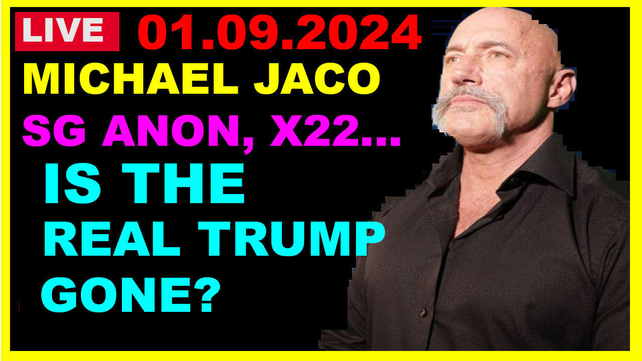 MICHAEL JACO & SG Anon, X22 Report, Judy - One News Page VIDEO