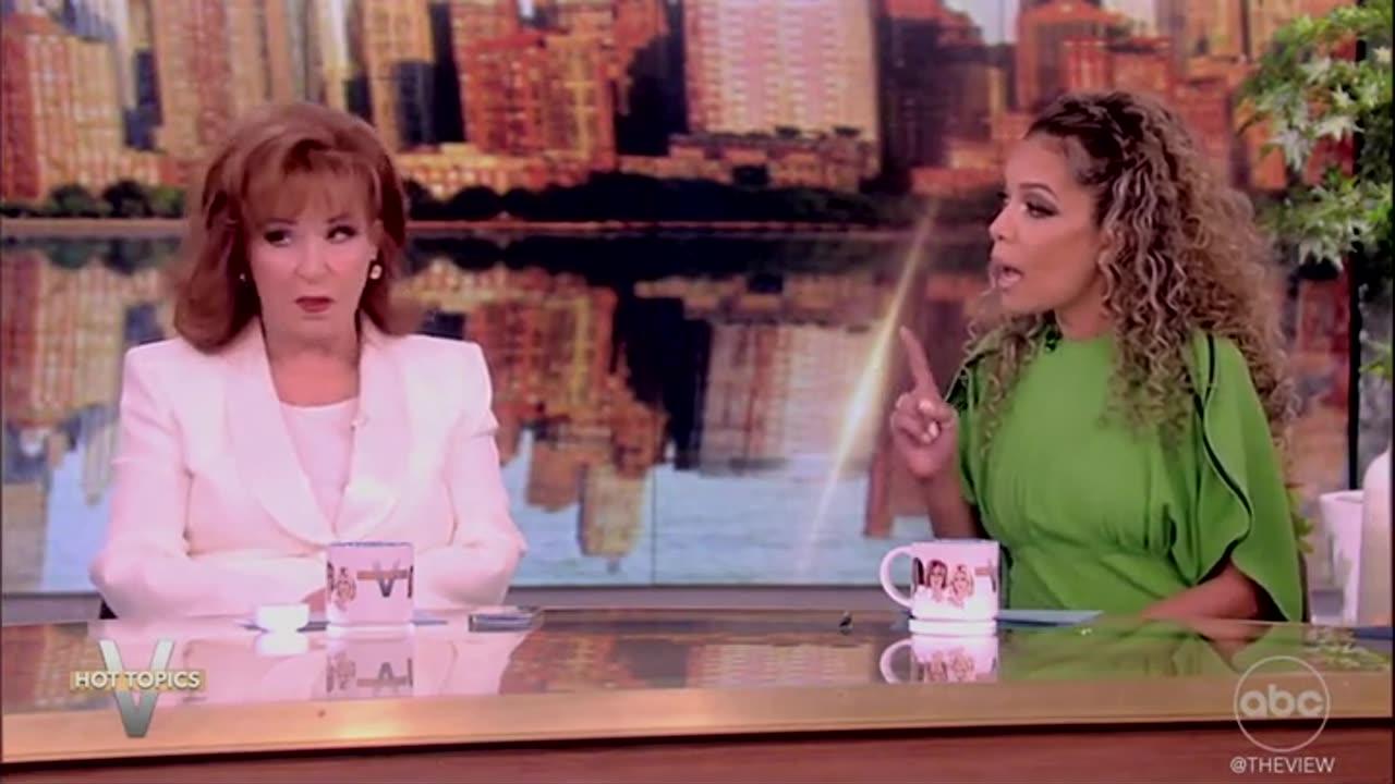 Joy Behar Snaps At Sunny Hostin As She - One News Page VIDEO