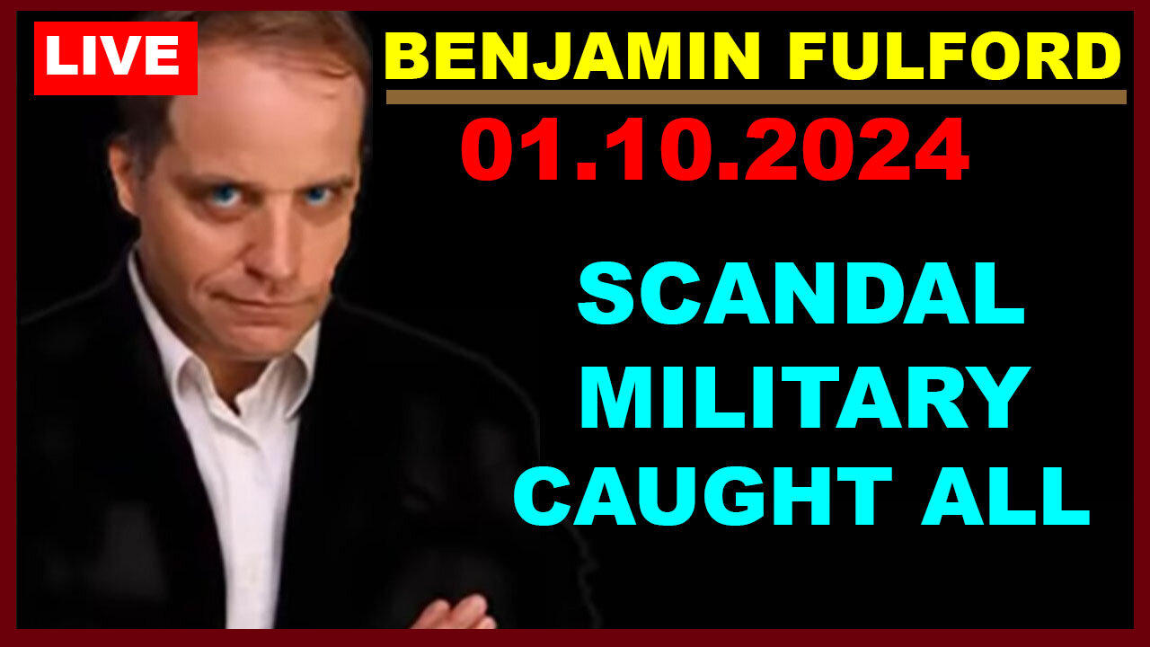 BENJAMIN FULFORD BOMBSHELL 01.08.2024: TRUMP IS - One News Page VIDEO