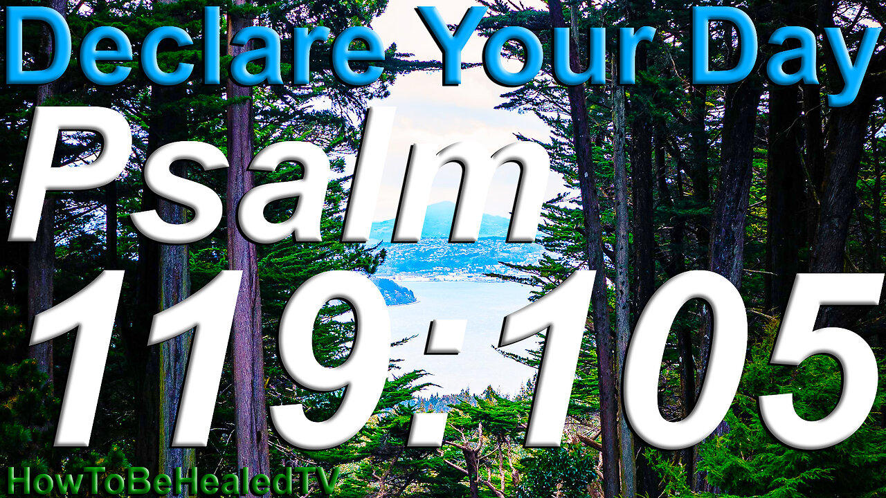 Psalm 119:105 - Word Wednesdays - Declare Your - One News Page VIDEO
