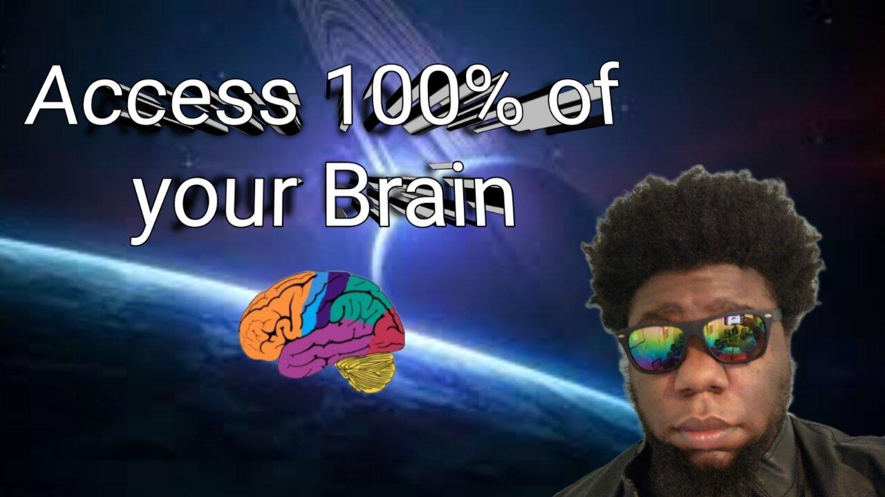 Learn how to Access 100 percent of your brain. - One News Page VIDEO
