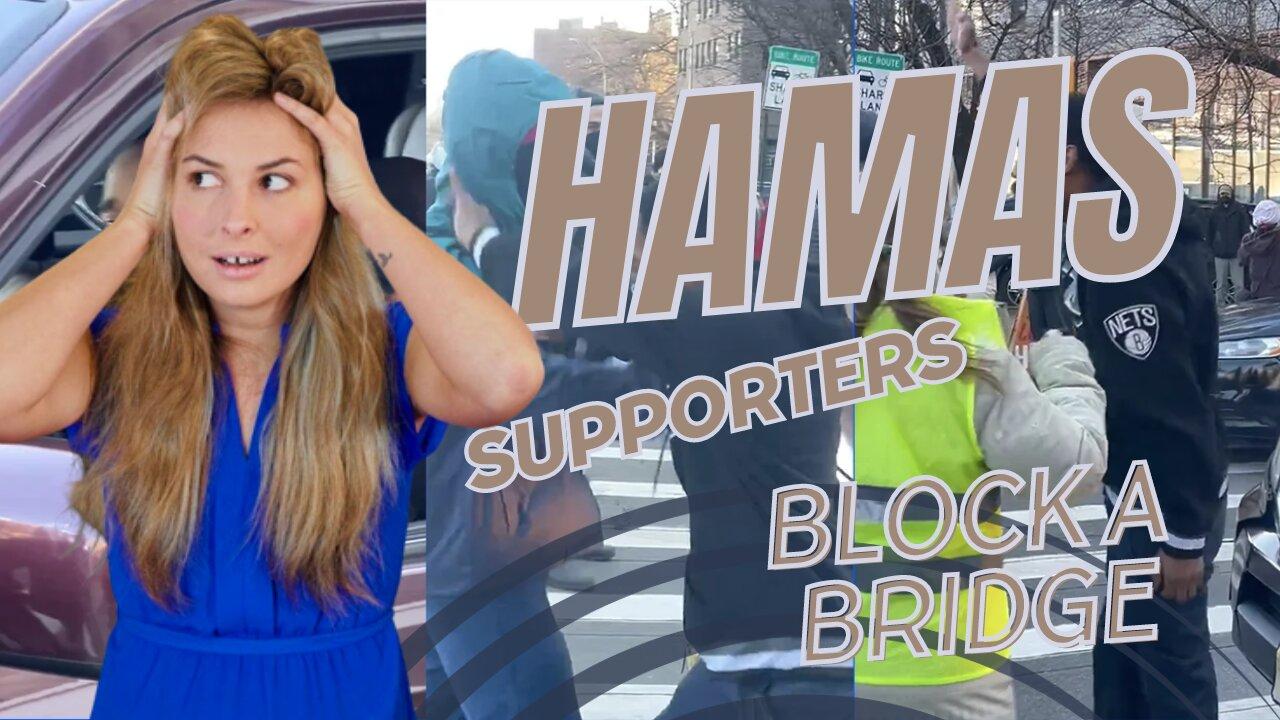 JUST IN: Pro-Hamas Protestors Blockading A - One News Page VIDEO