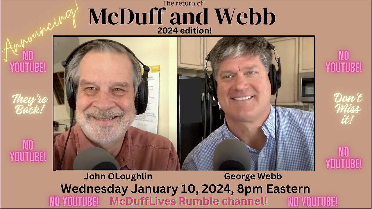 McDuff and Webb 2024, January 10, 2023 - One News Page VIDEO