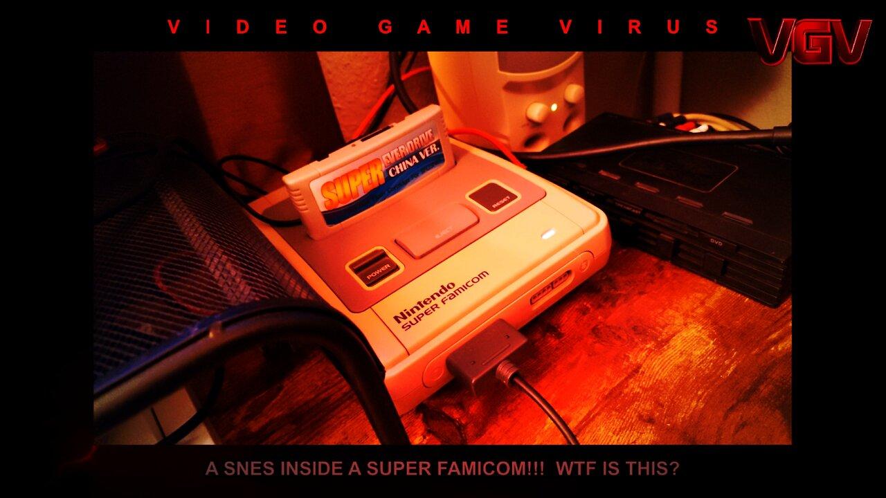 SNES INSIDE A SUPER FAMICOM PLAYING SUPER - One News Page VIDEO
