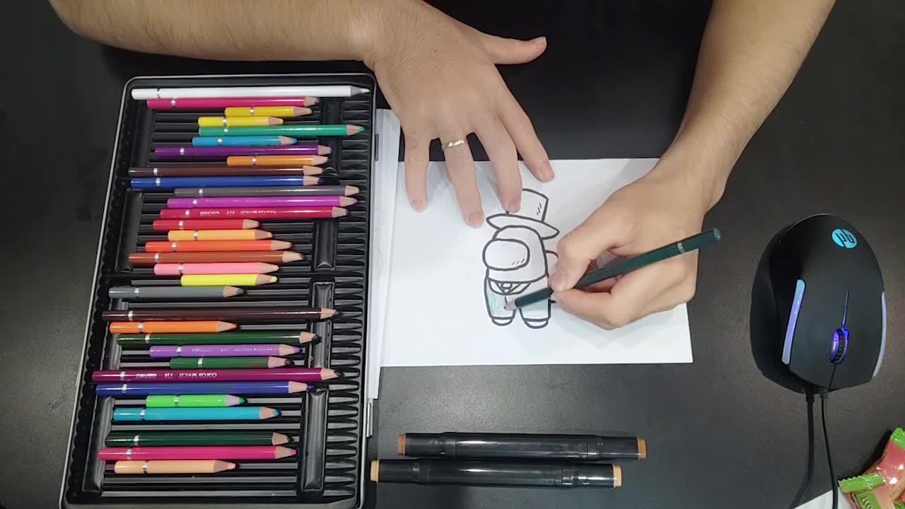 How to color the character Among Us cowboy - - One News Page VIDEO