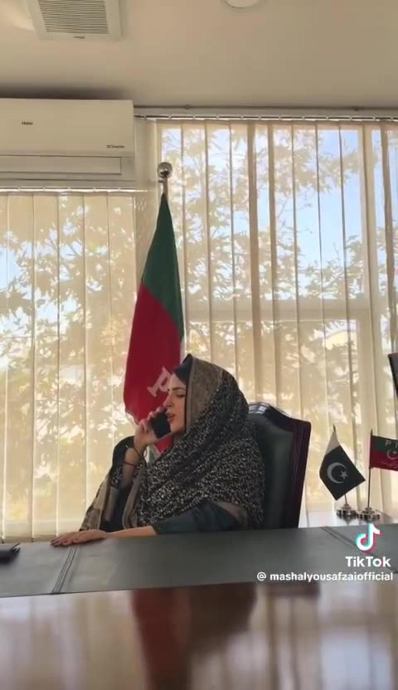 Mashal Yousafzai PTI - One News Page VIDEO