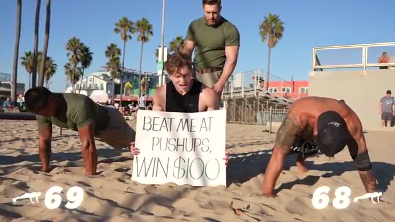 US MARINES VS BODYBUILDER (who is stronger) - One News Page VIDEO