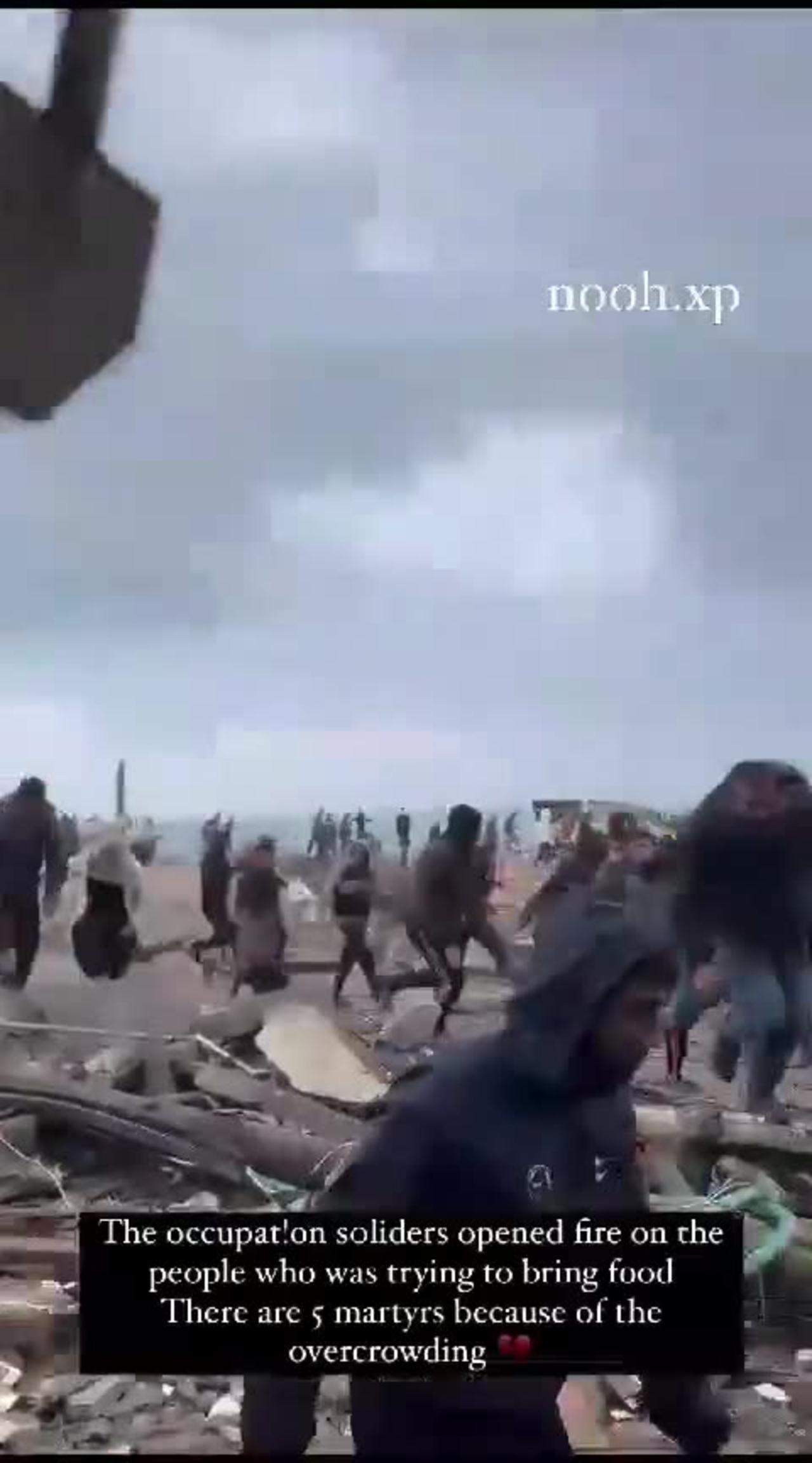 Israeli occupation forces open fire on - One News Page VIDEO