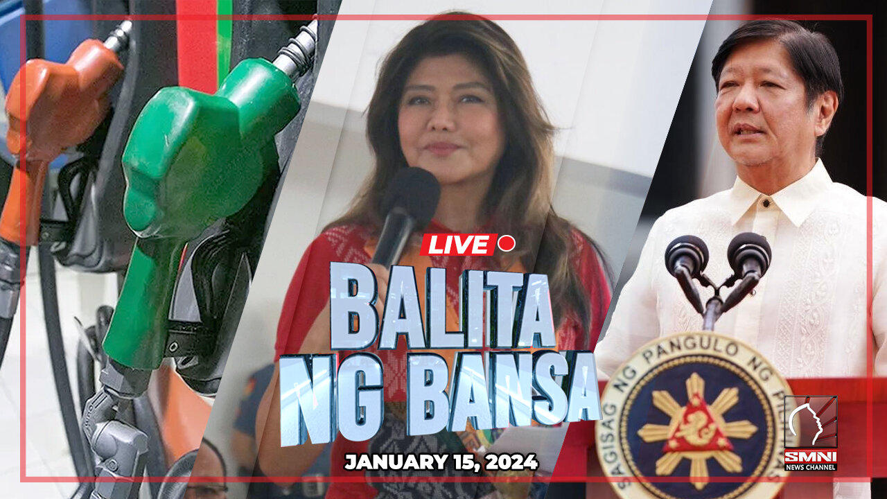 LIVE: Balita ng Bansa | January 15, 2024 - One News Page VIDEO