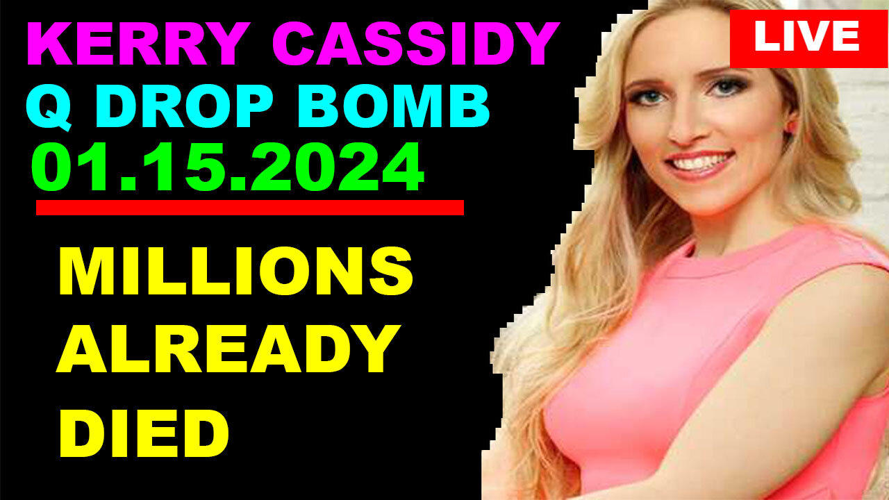 KERRY CASSIDY, Q DROP, David Rodriguez BOMBSHELL - One News Page VIDEO