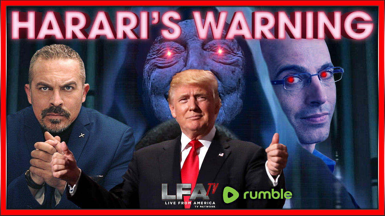 Klaus Schwab’s Minion Yuval Noah Harari Warns - One News Page VIDEO