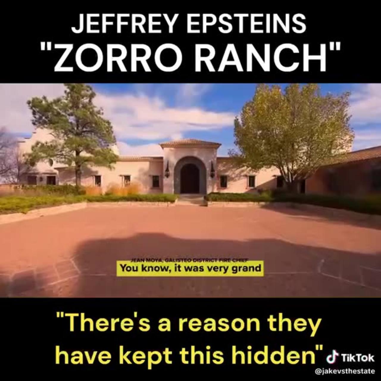 Epstein - Zorro Ranch - One News Page VIDEO