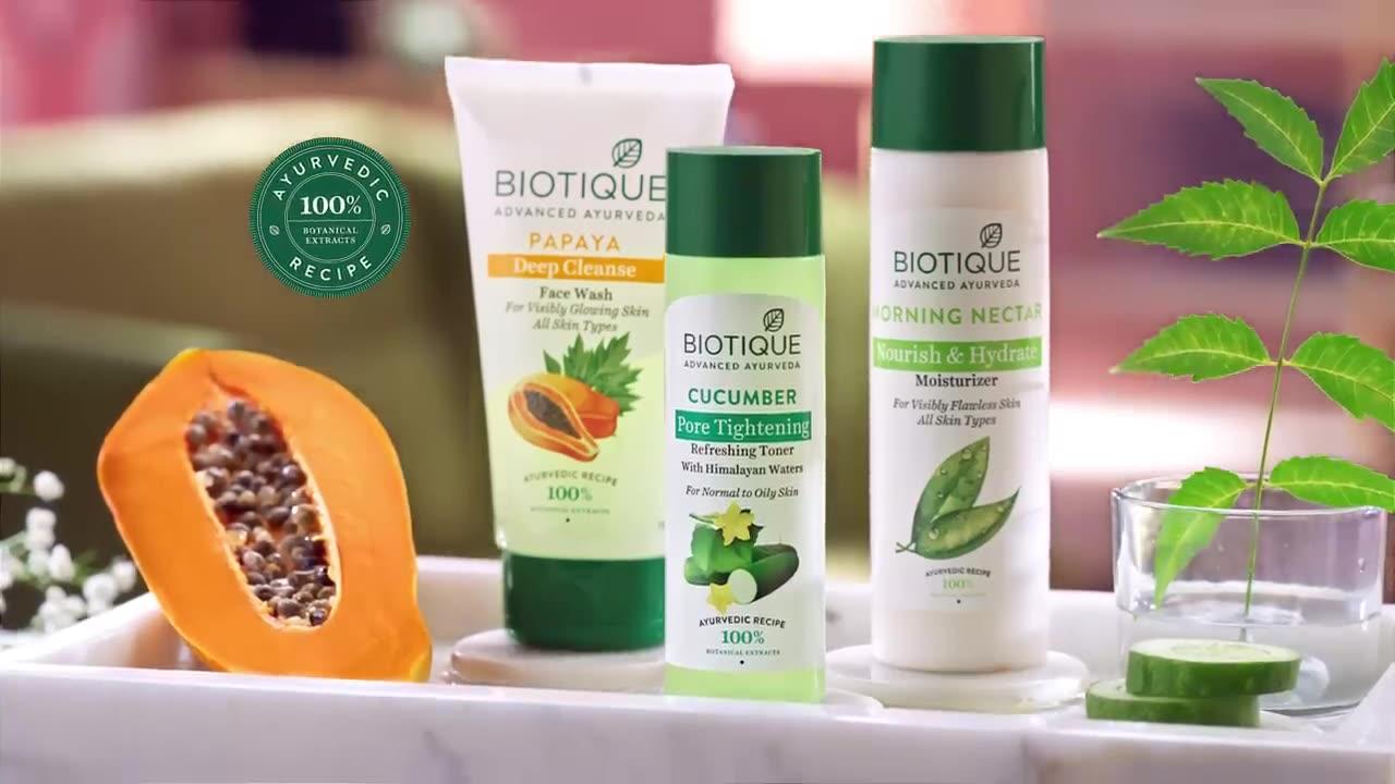 Biotique Morning Nectar Moisturizer - Nourish - One News Page VIDEO