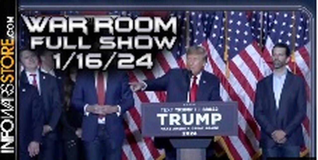 THE WAR ROOM OWEN SHROYER 01/16/2024 - One News Page VIDEO