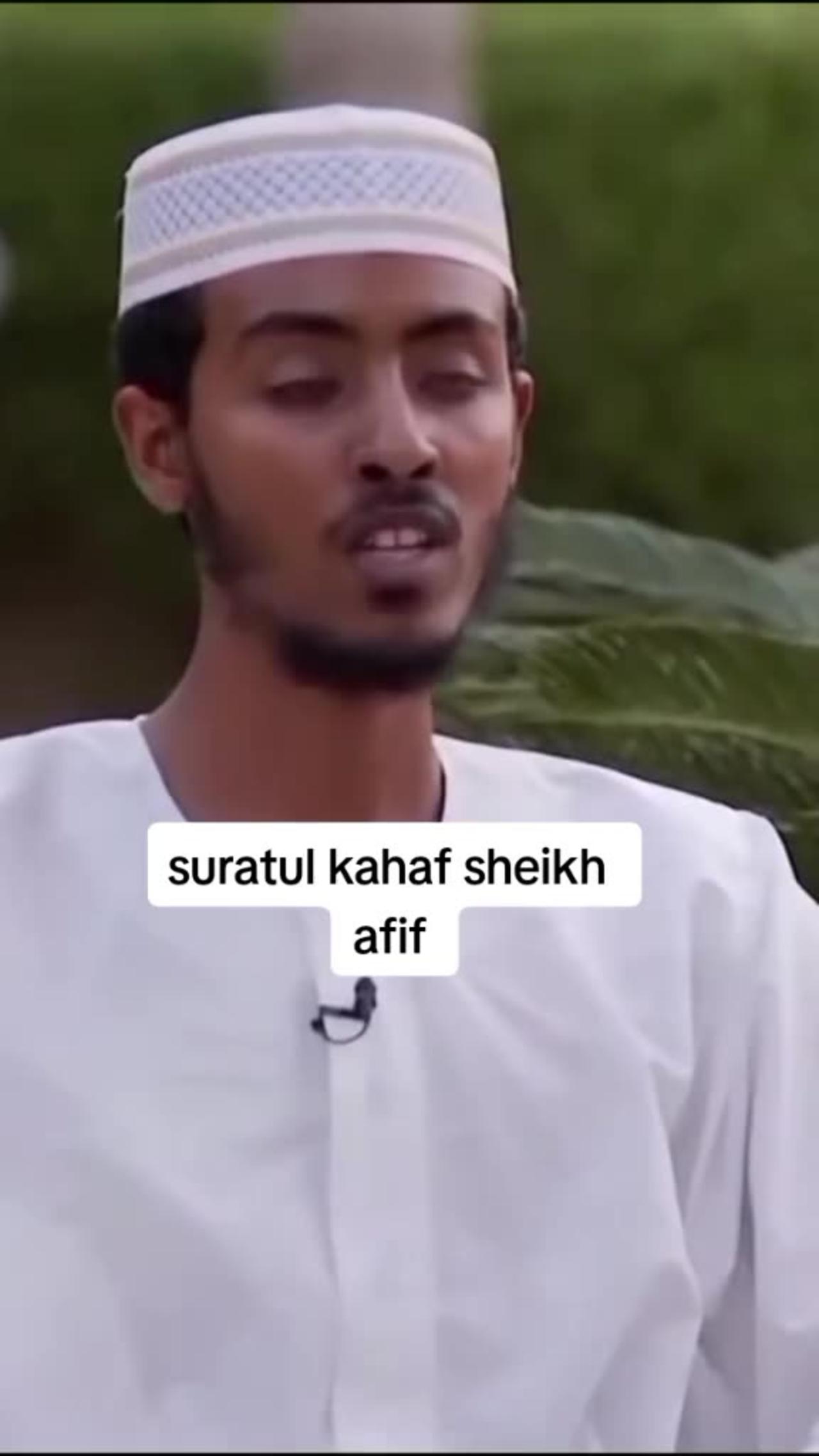 Shaik Afif (suratul khaf) #quran - One News Page VIDEO