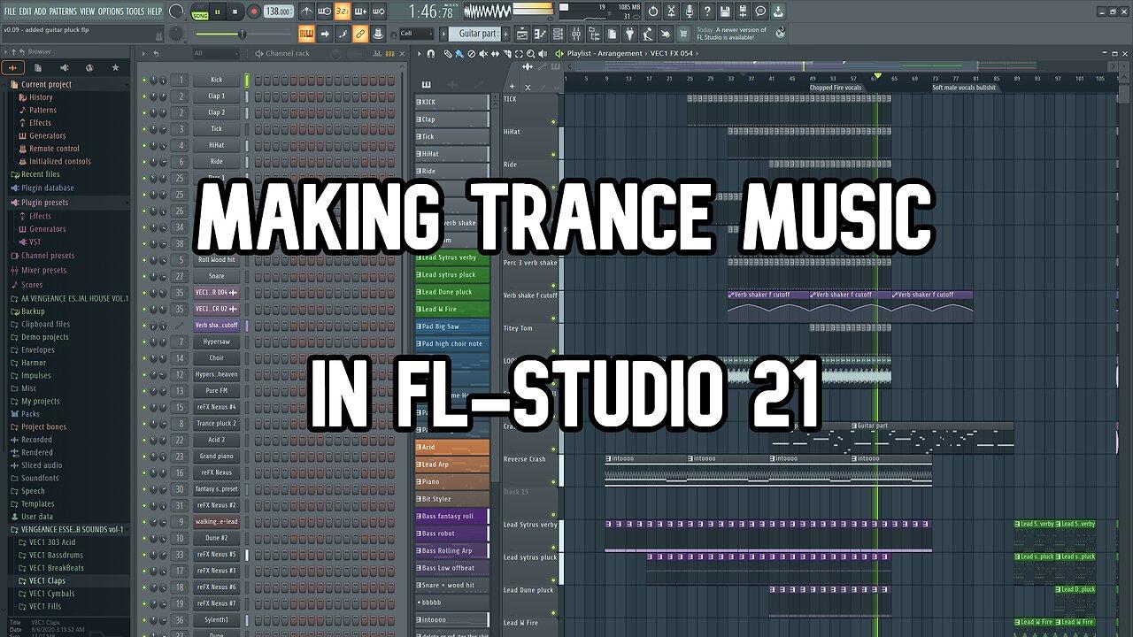Making Trance Music in FL-Studio 21 - One News Page VIDEO