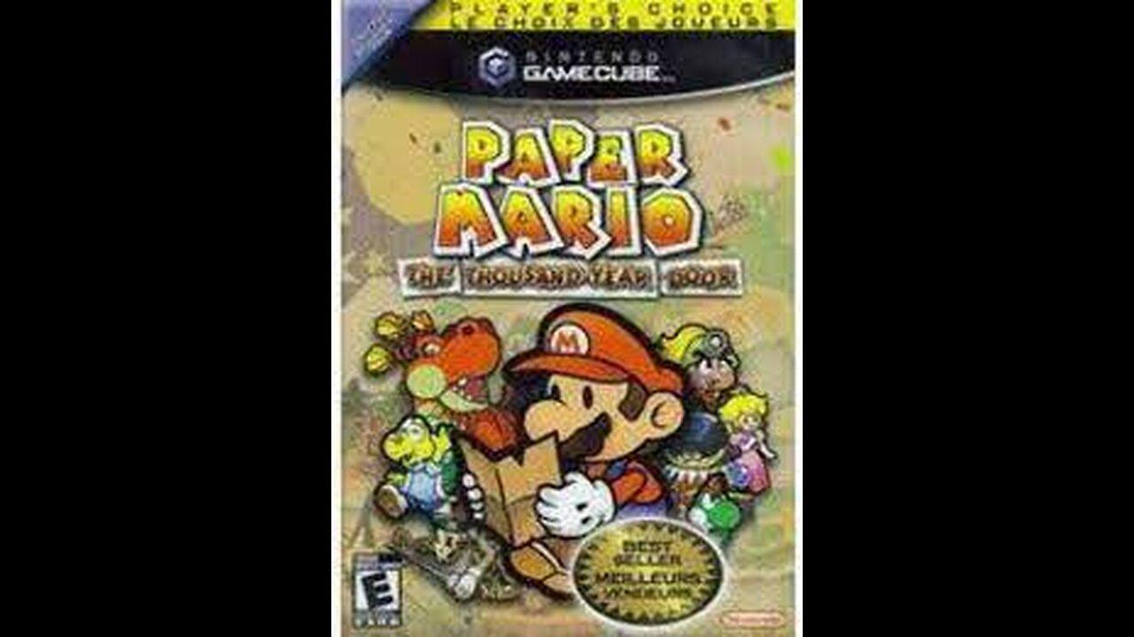 PAPER MARIO THE 1000 YEAR DOOR GAMECUBE - One News Page VIDEO