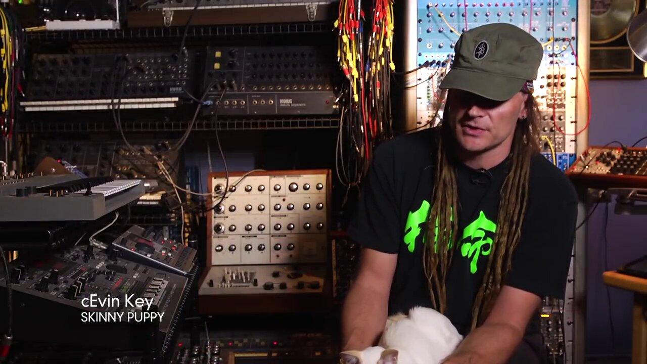 cEvin Key, Skinny Puppy - the "new ensoniq - One News Page VIDEO