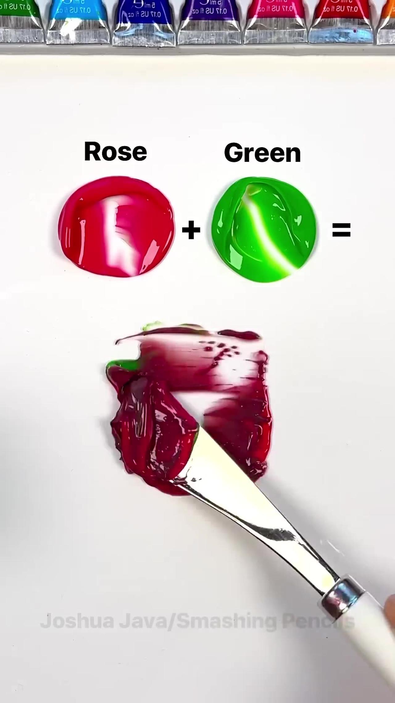 Satisfying colour combination | - One News Page VIDEO