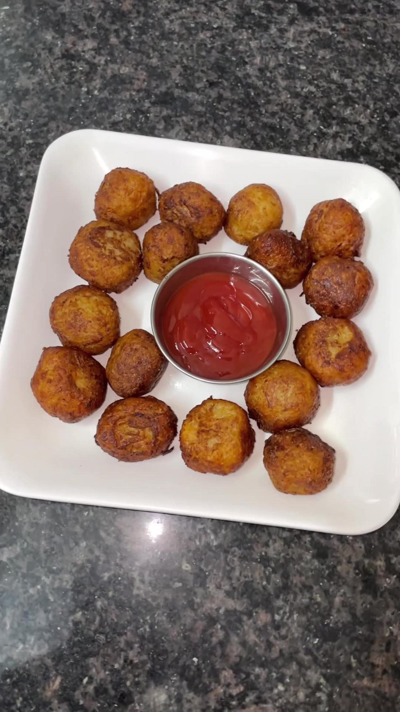 Crispy Potato Balls! - One News Page VIDEO