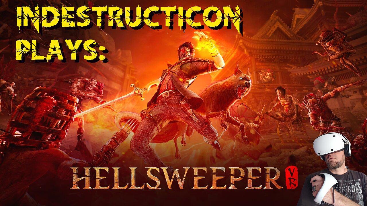 Hellsweeper VR Live Stream - One News Page VIDEO