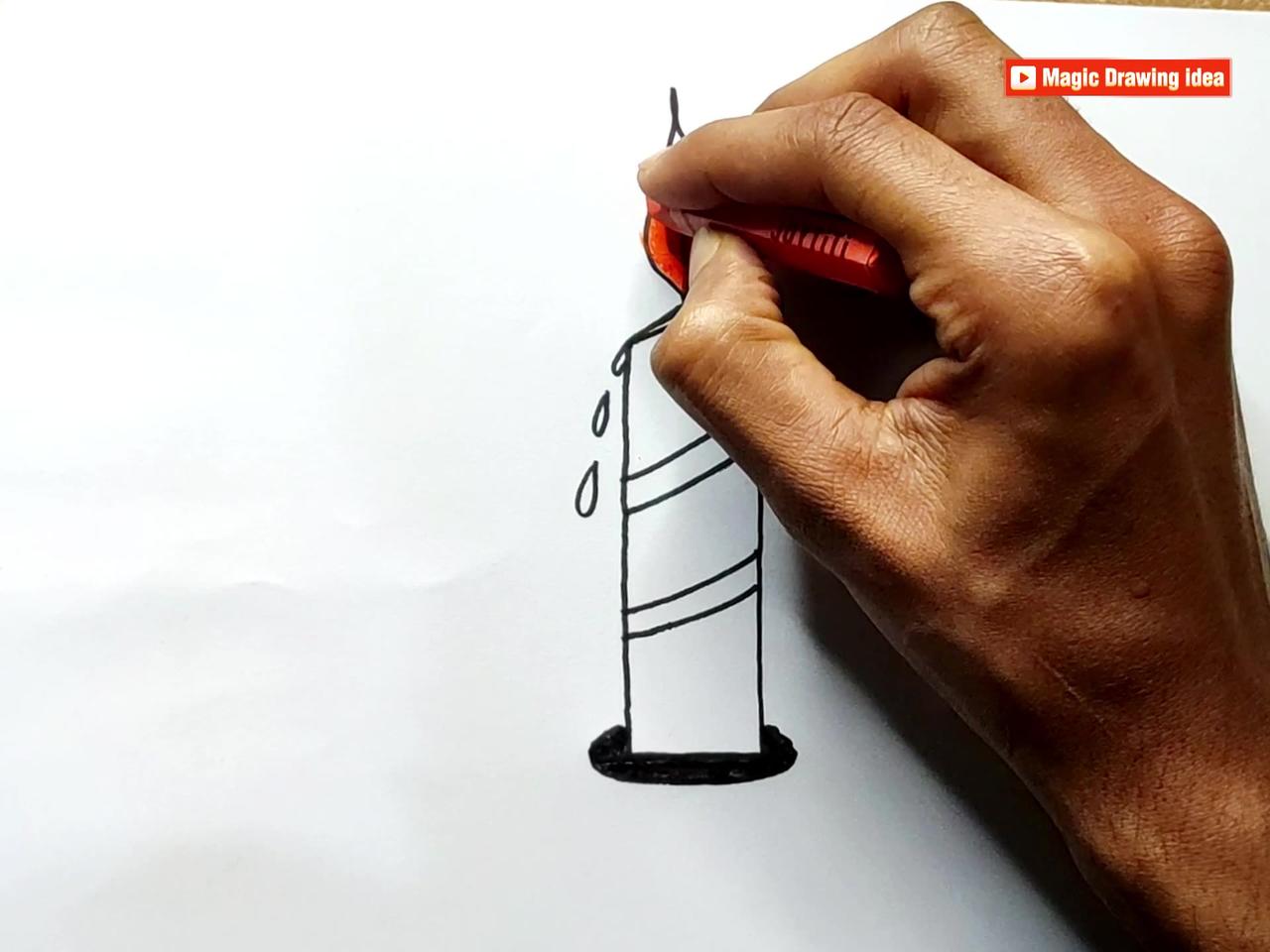 creative drawing with number 1 - One News Page VIDEO