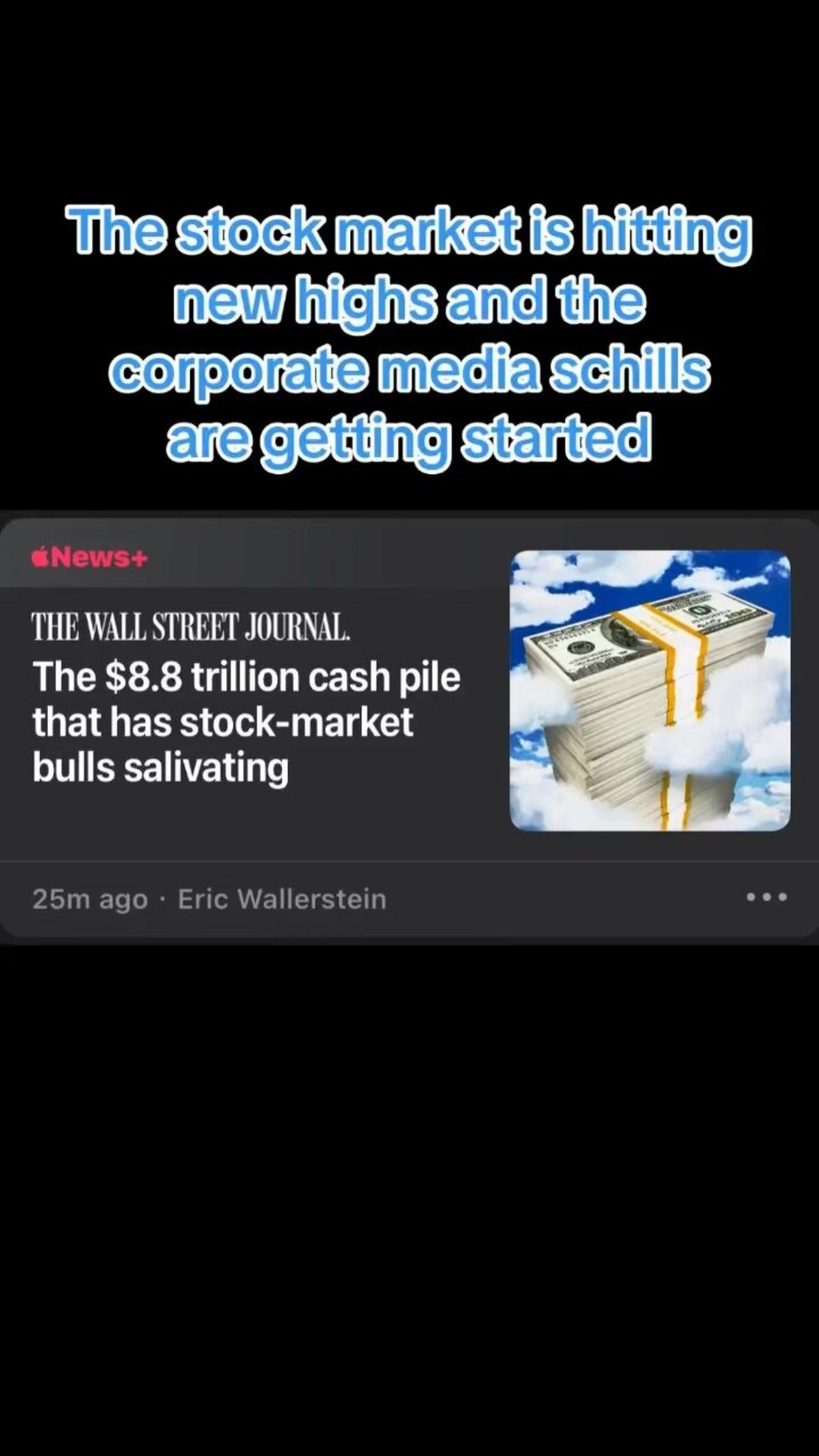 The stock market is hitting new highs - One News Page VIDEO