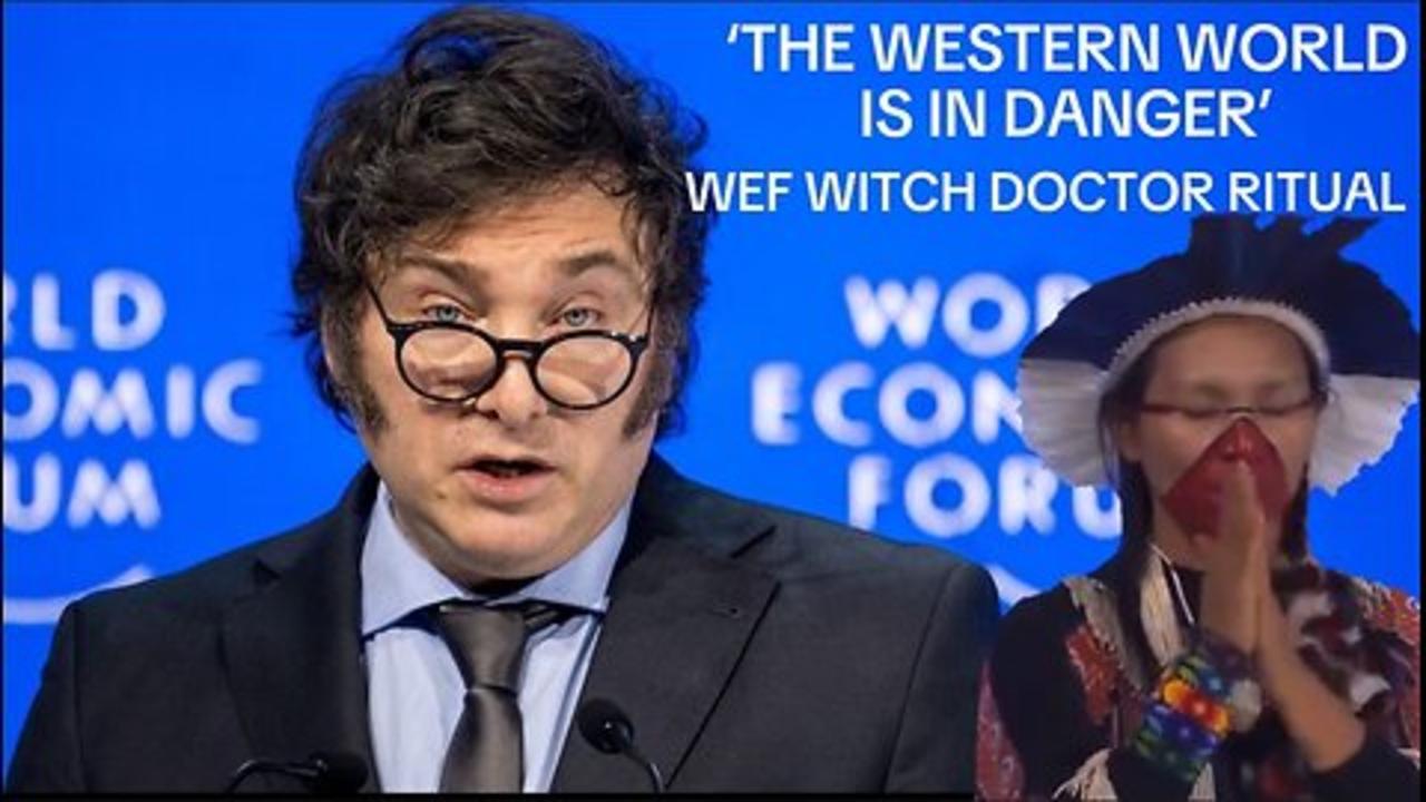 ‘THE WESTERN WORLD IS IN DANGER’ WEF WITCH - One News Page VIDEO