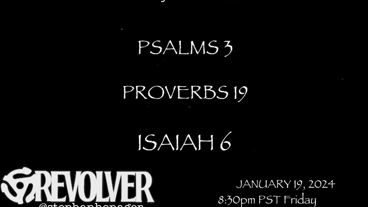 L8NightDevotions Revolver Psalms 3 Proverbs 19 - One News Page VIDEO