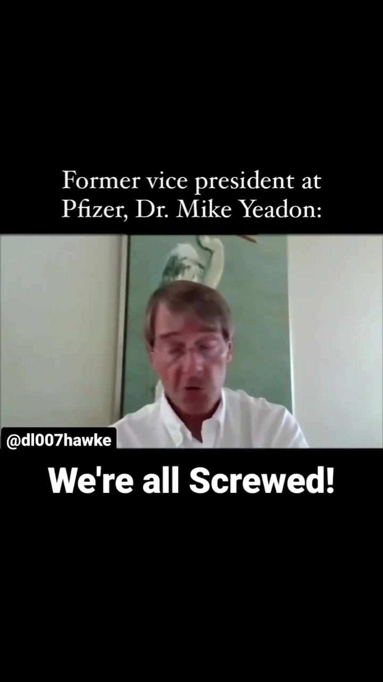 FORMER VICE PRESIDENT AT PFIZER - One News Page VIDEO FORMER VICE PRESIDENT AT PFIZER - One News Page VIDEO