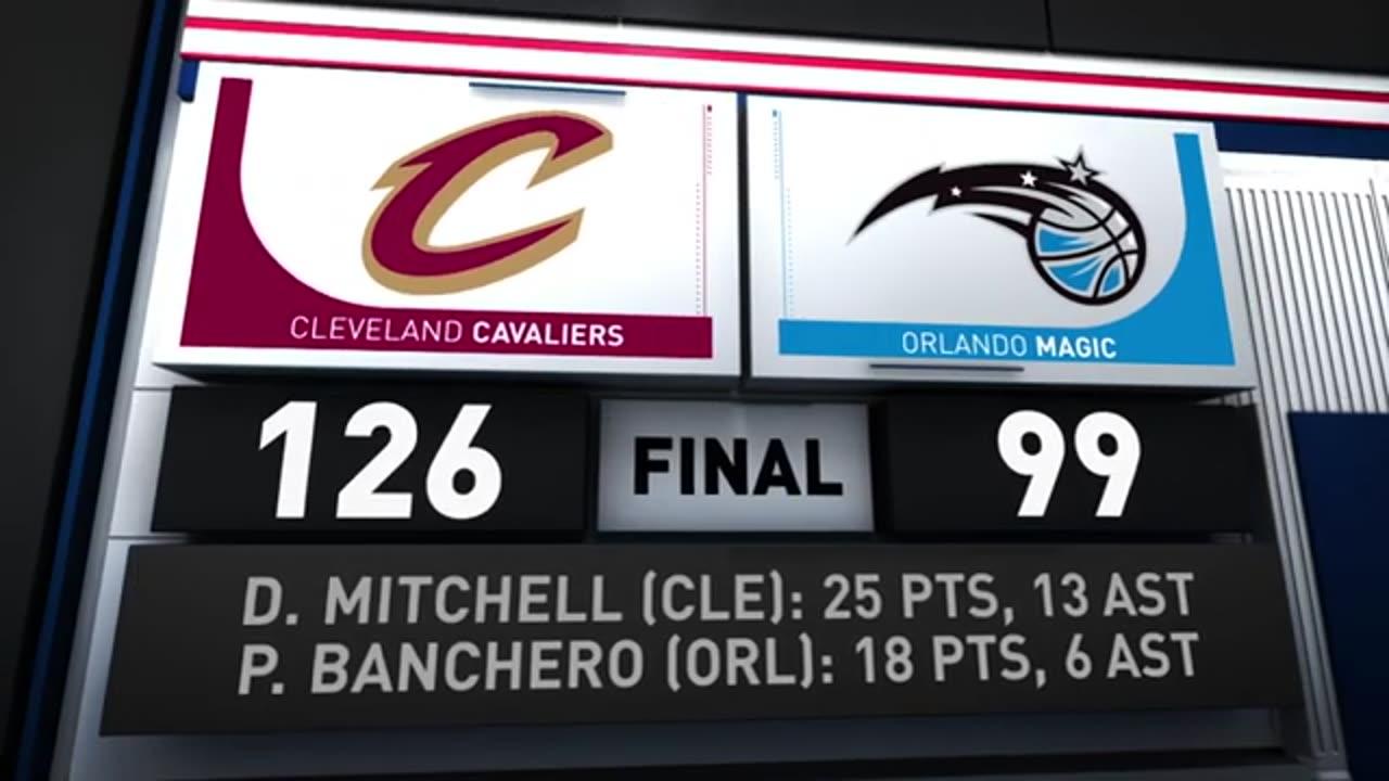 Game Recap: Cavaliers vs Magic 126 - 99 - One News Page VIDEO