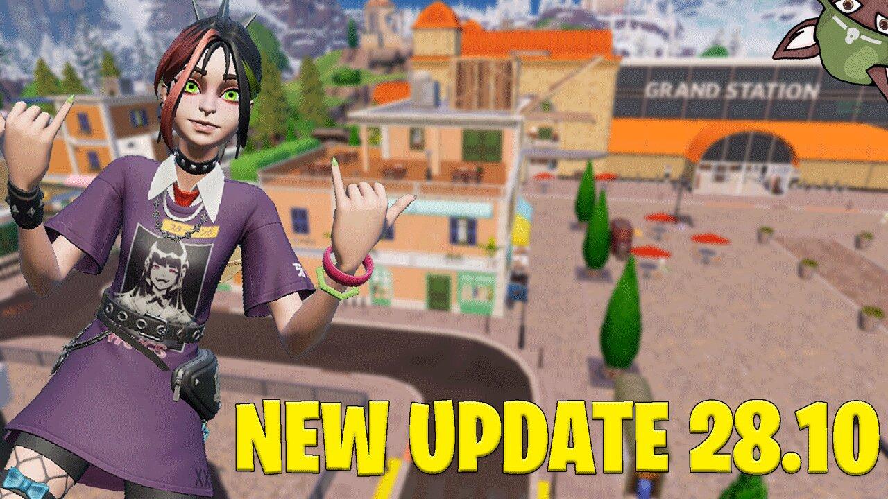 NEW Fortnite Update 28.10 LIVE - One News Page VIDEO