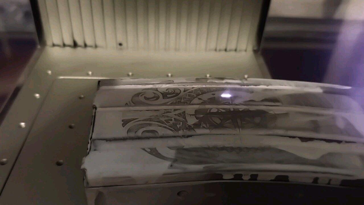 Laser engraving on metal #engrave #metal - One News Page VIDEO