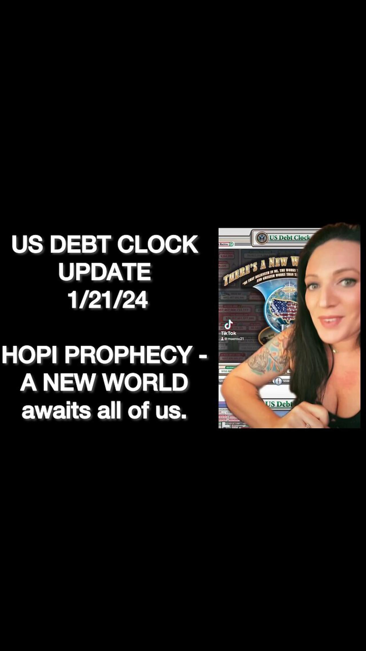 U.S. DEBT CLOCK - Secret Windows/ Images - One News Page VIDEO