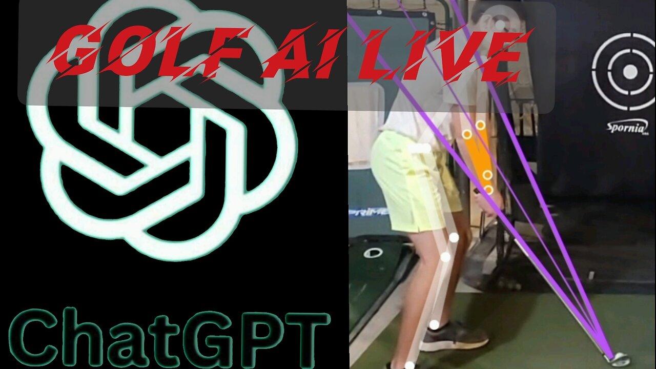 Chat GPT Fixes my GOLF SWING LIVE - One News Page VIDEO