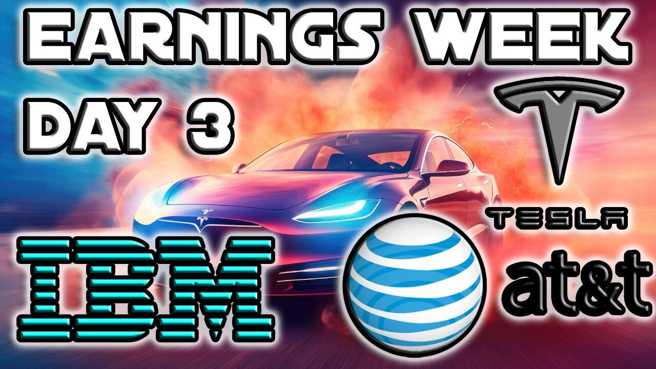 It Is TESLA DAY!!! Massive Earnings Week Day 3 | - One News Page VIDEO