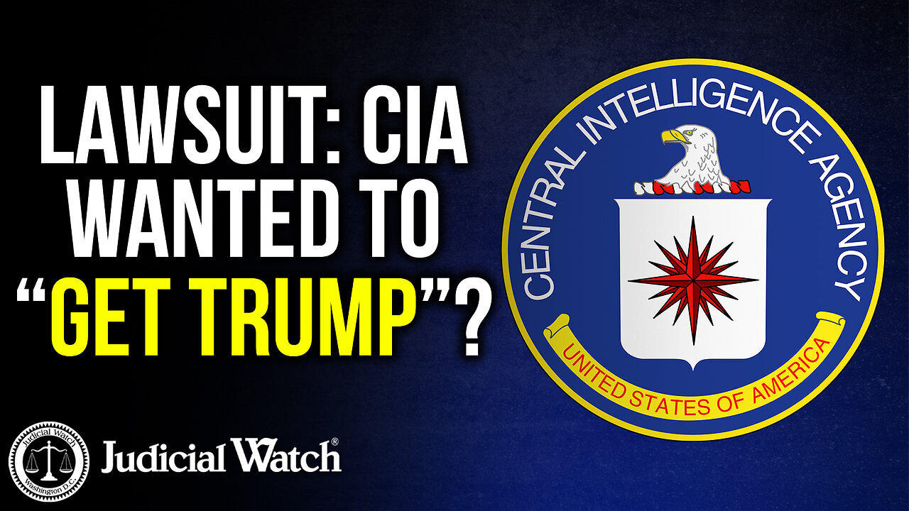 Judicial Watch | LAWSUIT: CIA Wanted to - One News Page VIDEO
