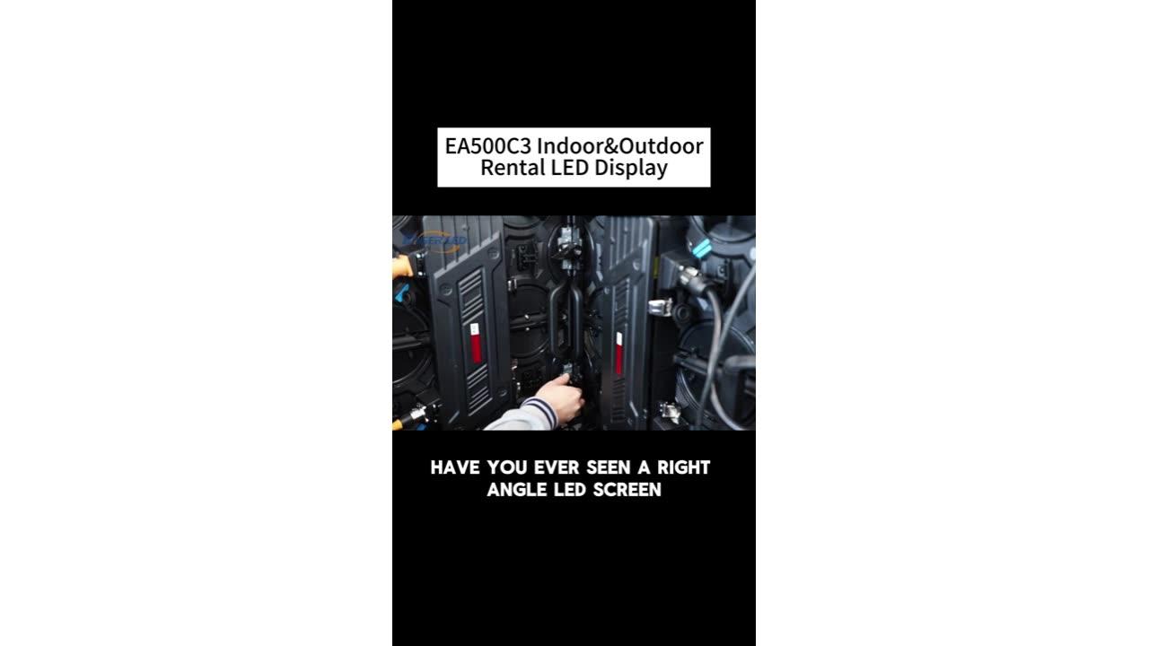 EA500C3 indoor and outdoor rental LED display, - One News Page VIDEO