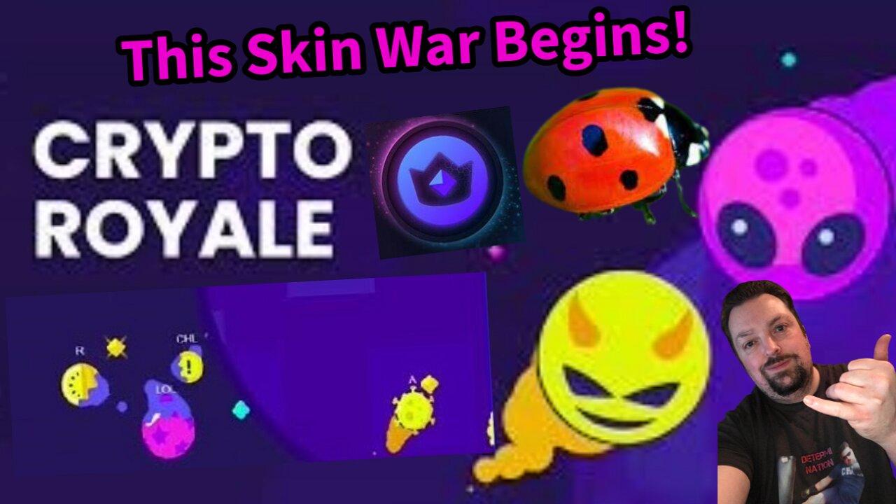 Playing Crypto Royale / The Skin War Begins! - One News Page VIDEO