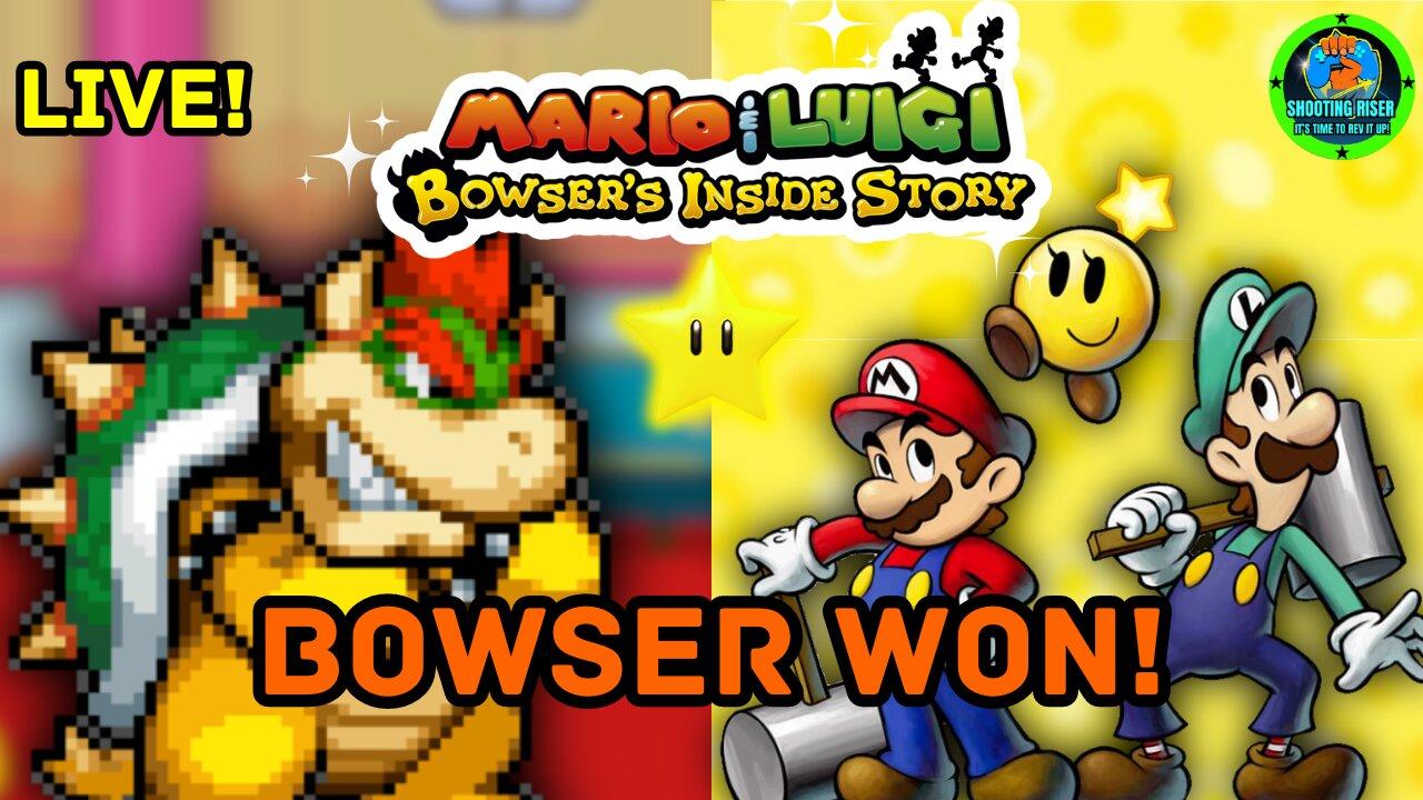 DS GAME WHERE BOWSER FINALLY WON! - Mario & - One News Page VIDEO