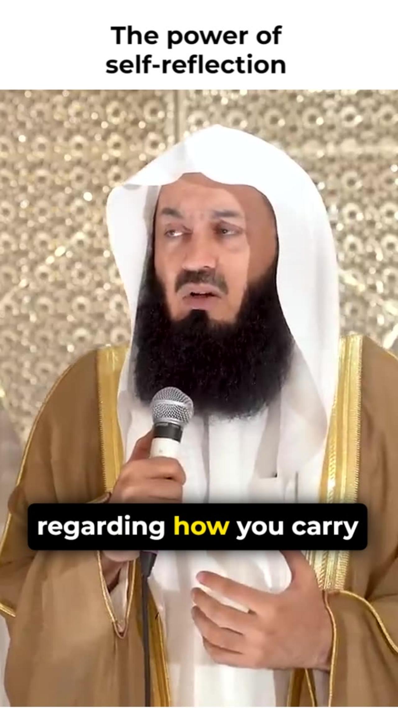 the power of self-reflection #islamicVideo - One News Page VIDEO