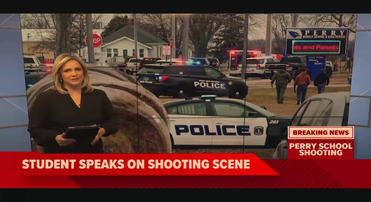 Perry School Shooting Witness/Survivor Shares - One News Page VIDEO