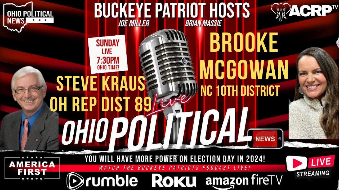 Brooke McGowan NC District 10 and Steve Kraus OH - One News Page VIDEO