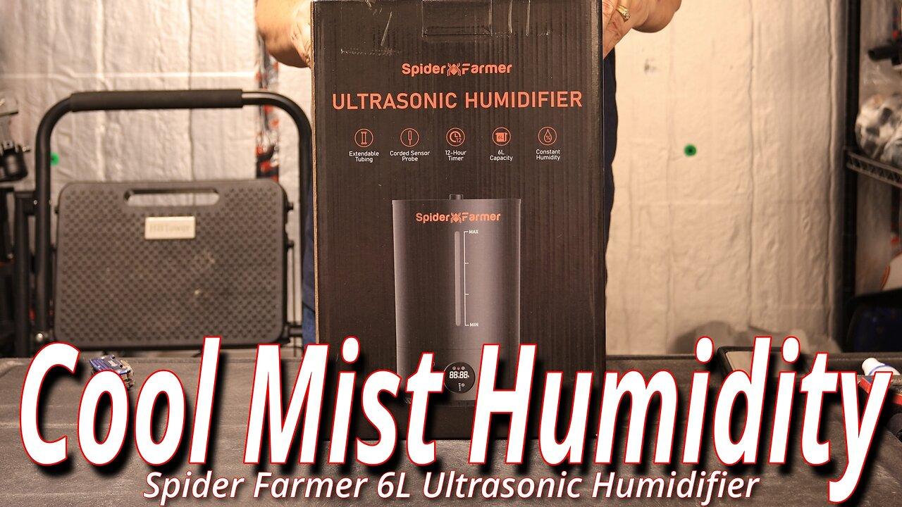 Spider Farmer 6L Ultrasonic Humidifier: Unboxing - One News Page VIDEO