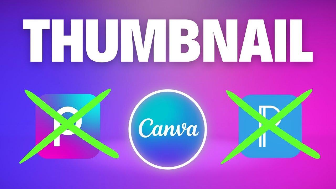 Best THUMBNAIL EDITING app ? (Canva) - One News Page VIDEO