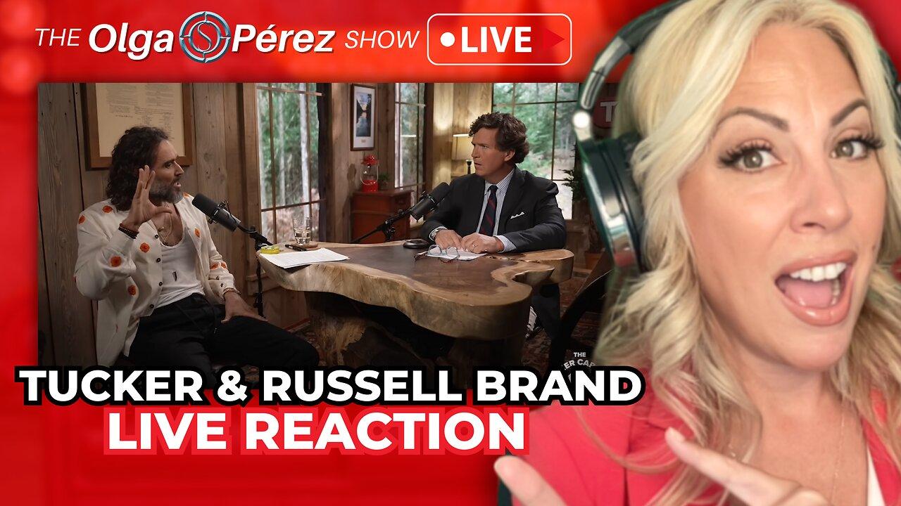Russell Brand & Tucker Carlson Interview - One News Page VIDEO